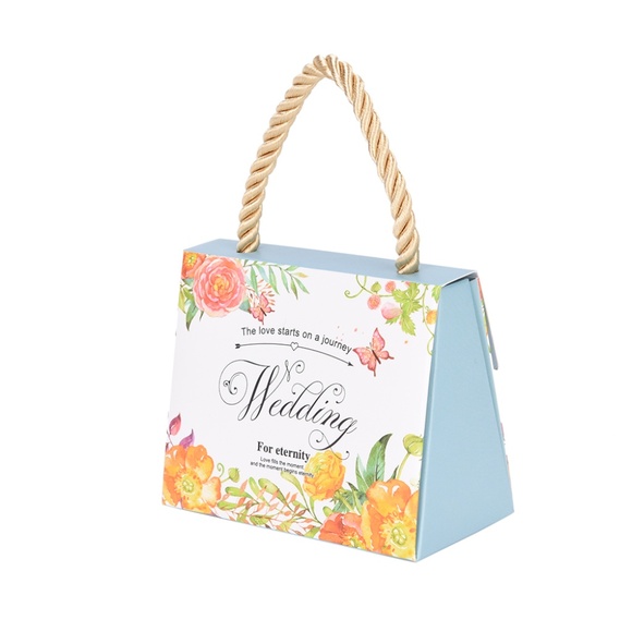 Independent | Party Supplies | Piece Floral Purse Party Favor Box ...